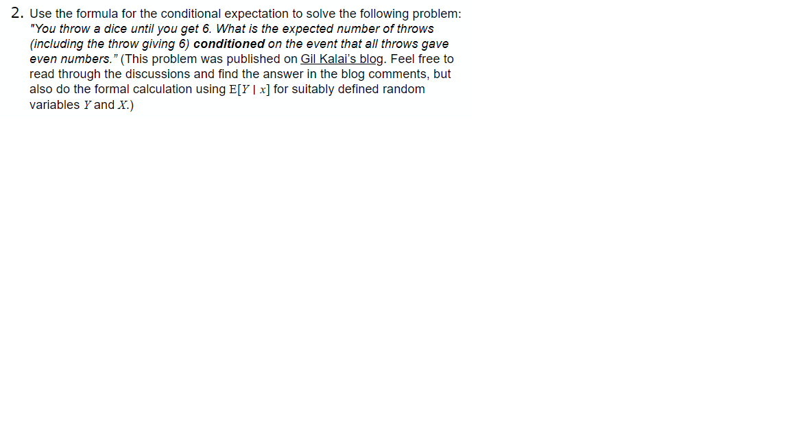 We return to the Two-Envelope Problem, this time | Chegg.com