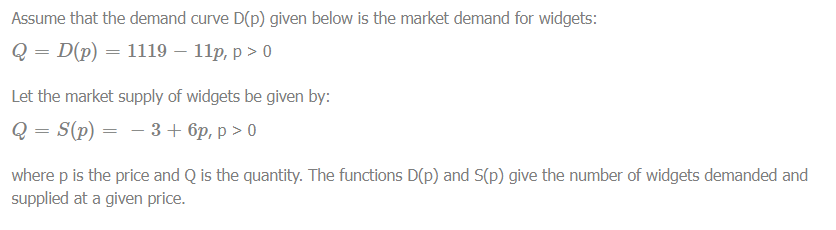 Solved What Is The Equilibrium Price What Is The Equilibrium Chegg