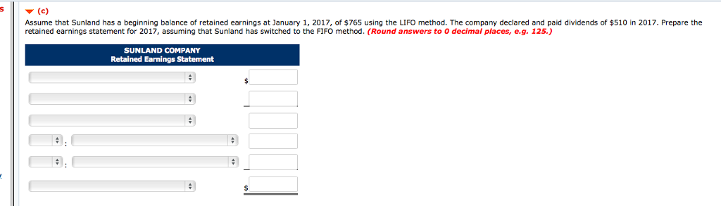 Solved Exercise 22-5 (Part Level Submission) Presented below | Chegg.com