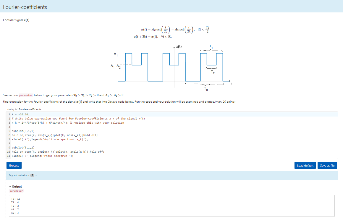 Solved Consider signal x(t). | Chegg.com