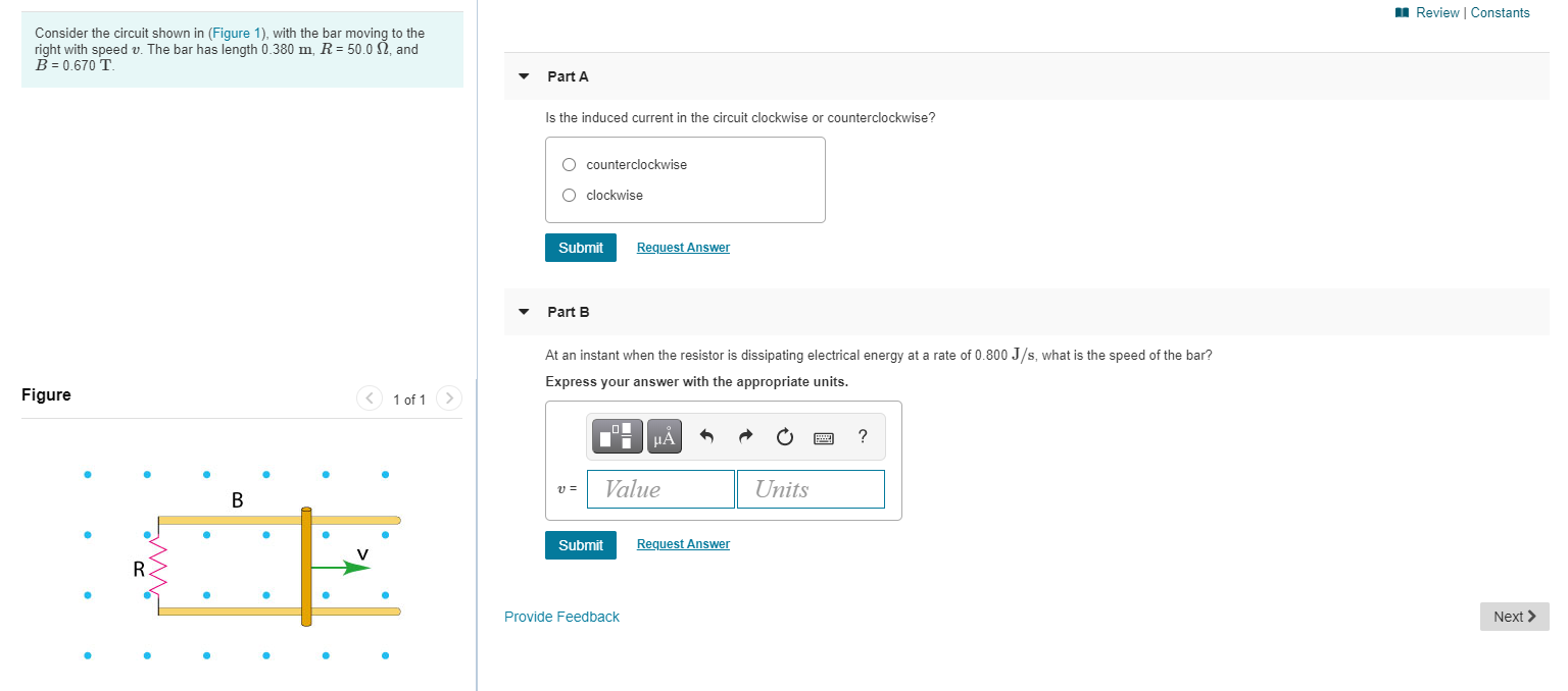 Solved Review Constants Consider the circuit shown in | Chegg.com
