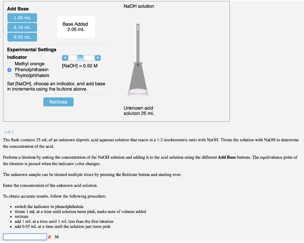 Solved At first the base added is 3.00ml, then after | Chegg.com
