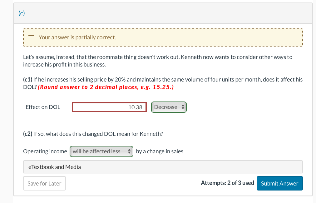 Solved After spilling his plate of spaghetti all over his | Chegg.com