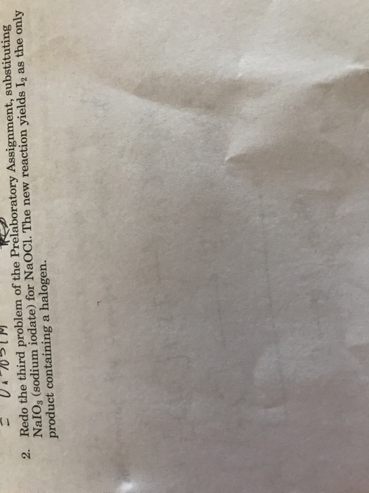 Solved Redo the third problem of the Prelaboratory | Chegg.com