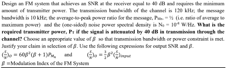 Design of a slope circuit in FM-Discriminator used as | Chegg.com