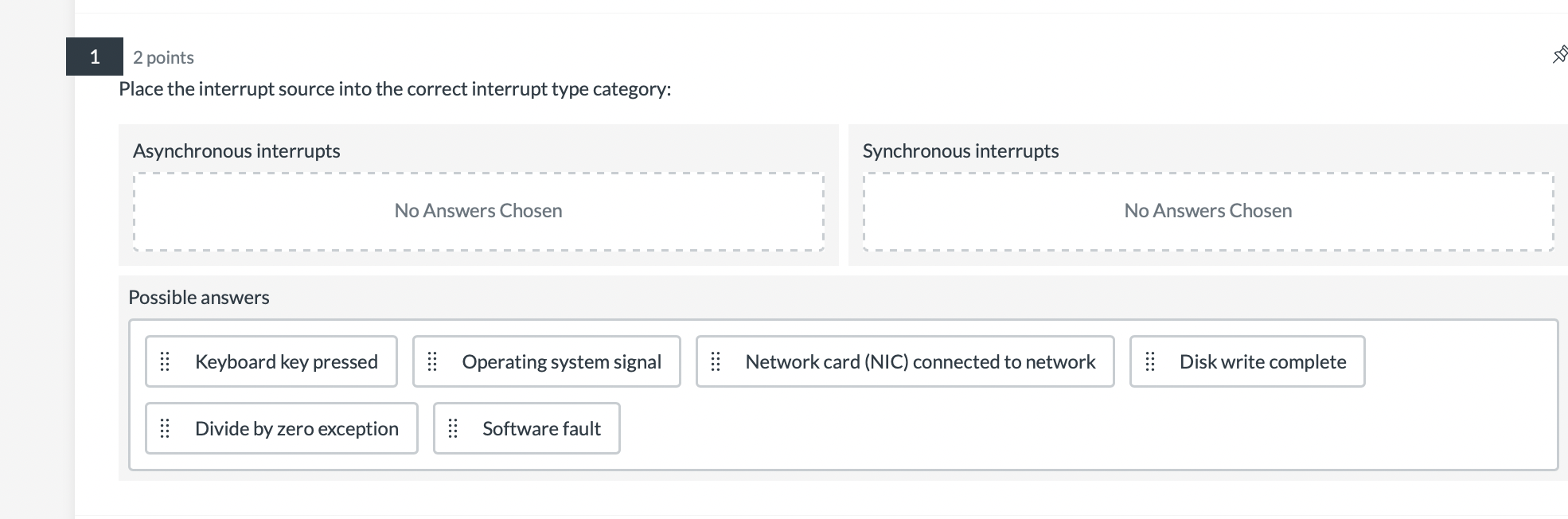 Solved 1 point Cache memory is used to store most commonly | Chegg.com