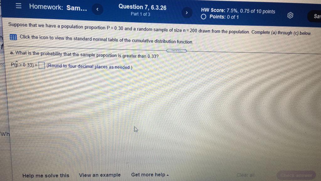 Solved = Homework: Sam...