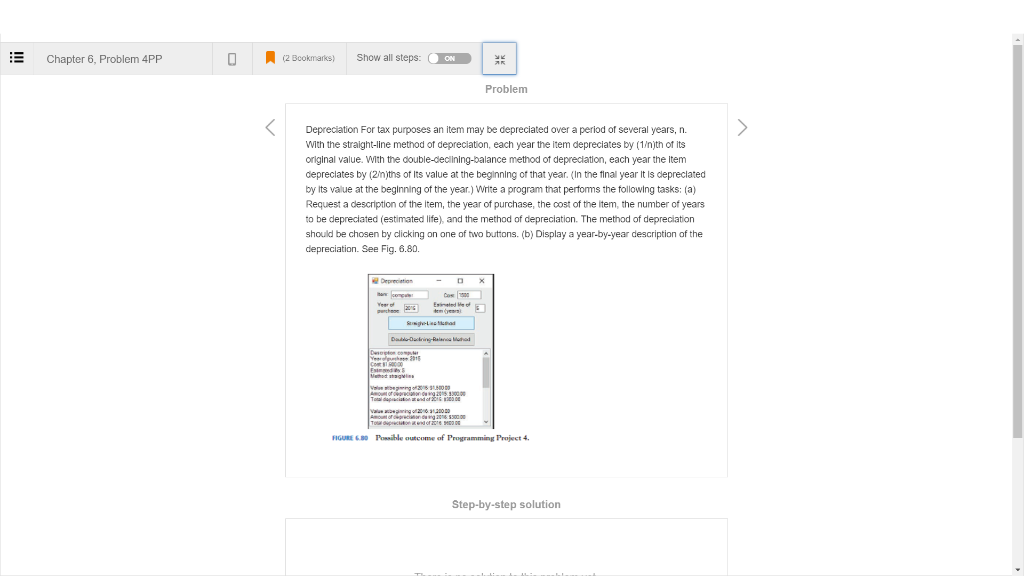 Solved Chapter 6, Problem 4PP Bookmarks) Show all steps: ON | Chegg.com