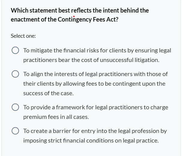 Solved Which statement best reflects the intent behind the | Chegg.com