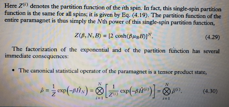 Solved Consider the paramagnetic salt described in Section | Chegg.com