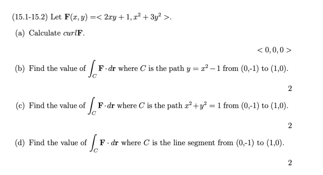 Solved Multivariable calculus. Let F(x, y)