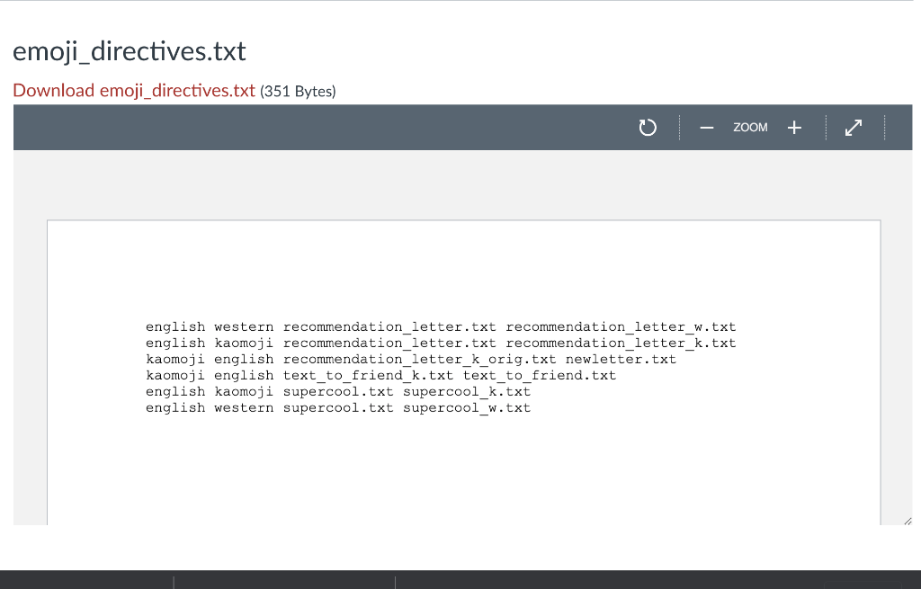 Solved For this program, you'll be implementing a text | Chegg.com