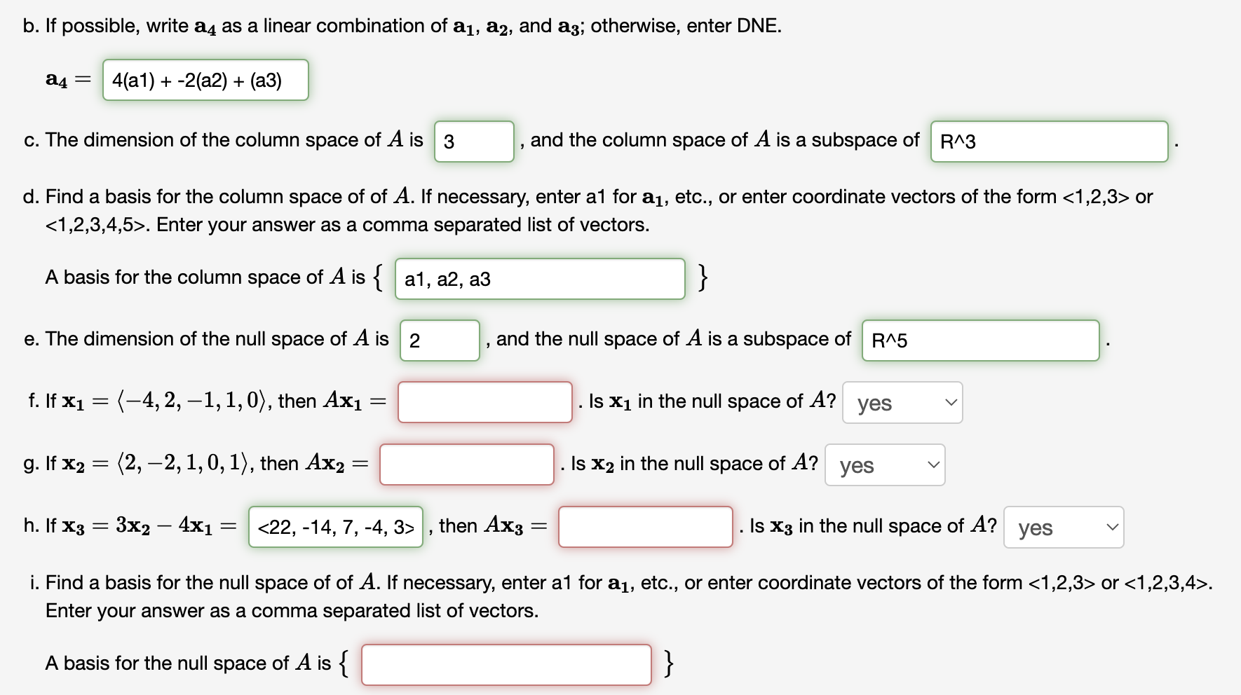 Solved ppose a1,a2,a3,a4, and a5 are vectors in | Chegg.com