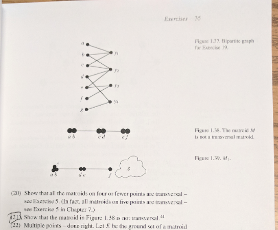 Solved Exercises 35 Figure 1.37. Bipartite graph for | Chegg.com