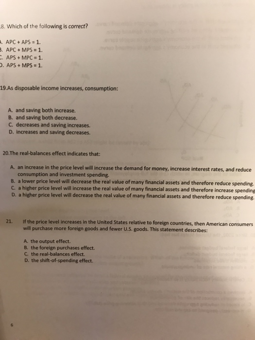 Solved Name: AS2 AS, AS AD Real Domestic Output 1. Refer to | Chegg.com