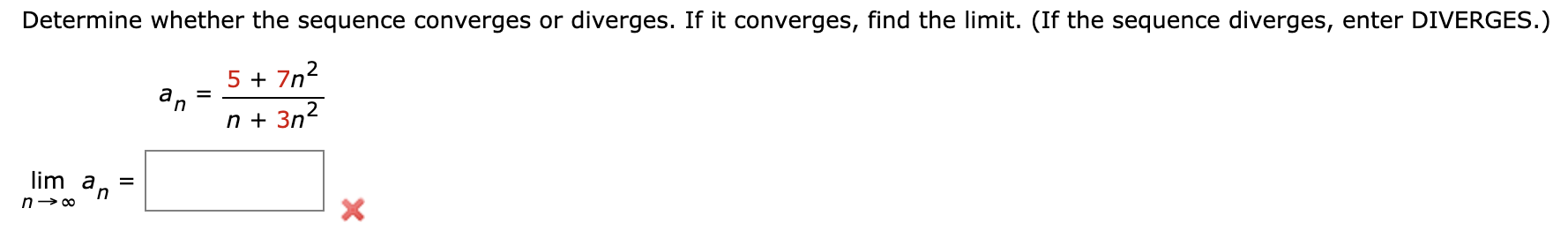 Solved Determine Whether The Sequence Converges Or Diverges