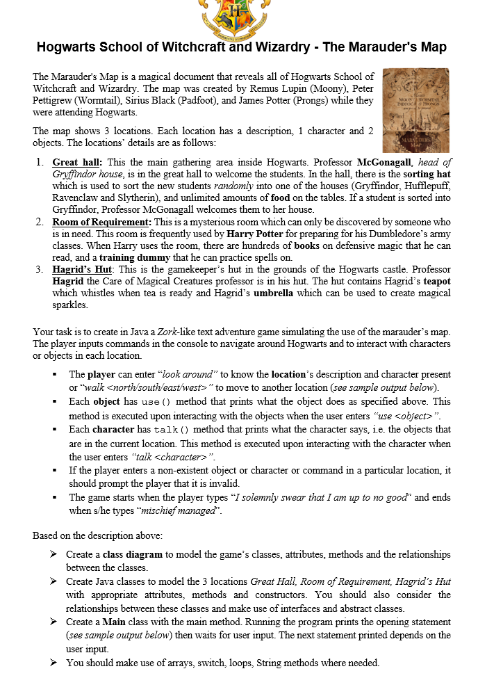 Hogwarts School of Witchcraft and Wizardry - The | Chegg.com