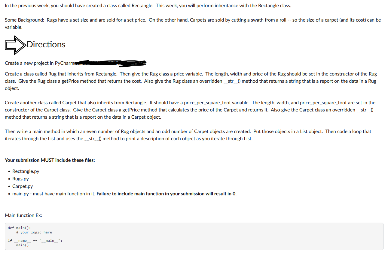 Solved In the previous week, you should have created a class | Chegg.com