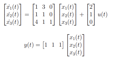 Solved Suppose we have the following system: the system is | Chegg.com