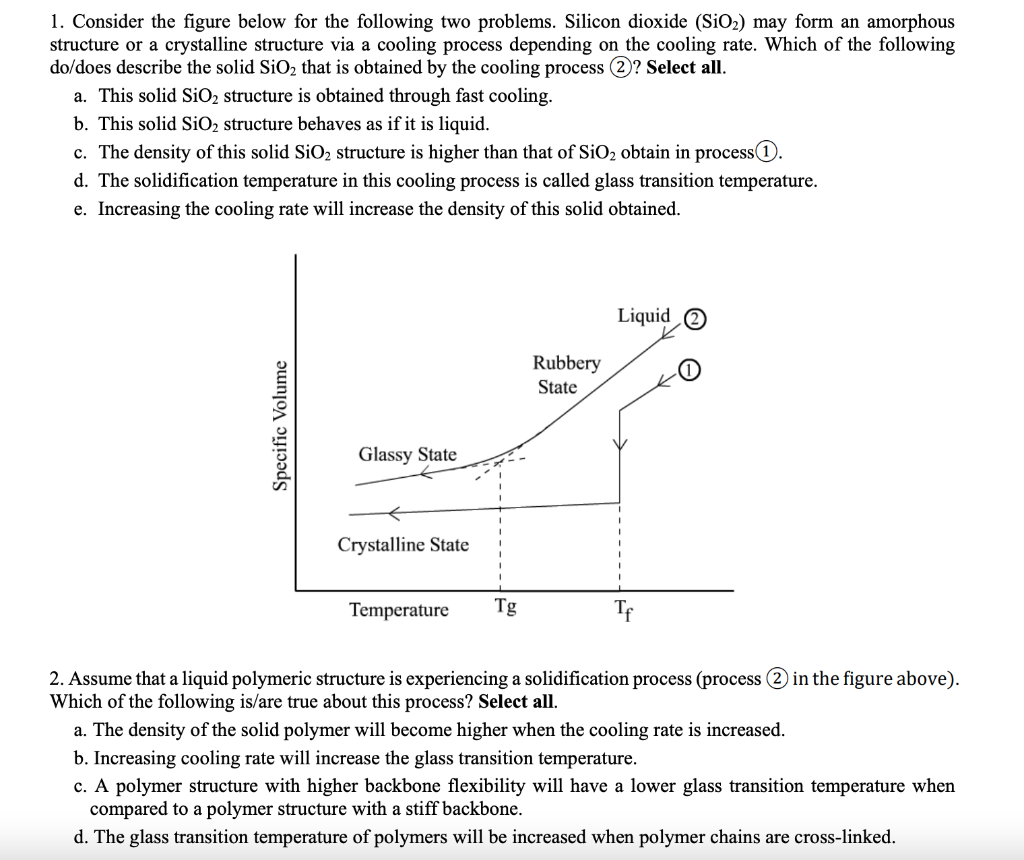 Solved 1. Consider the figure below for the following two | Chegg.com