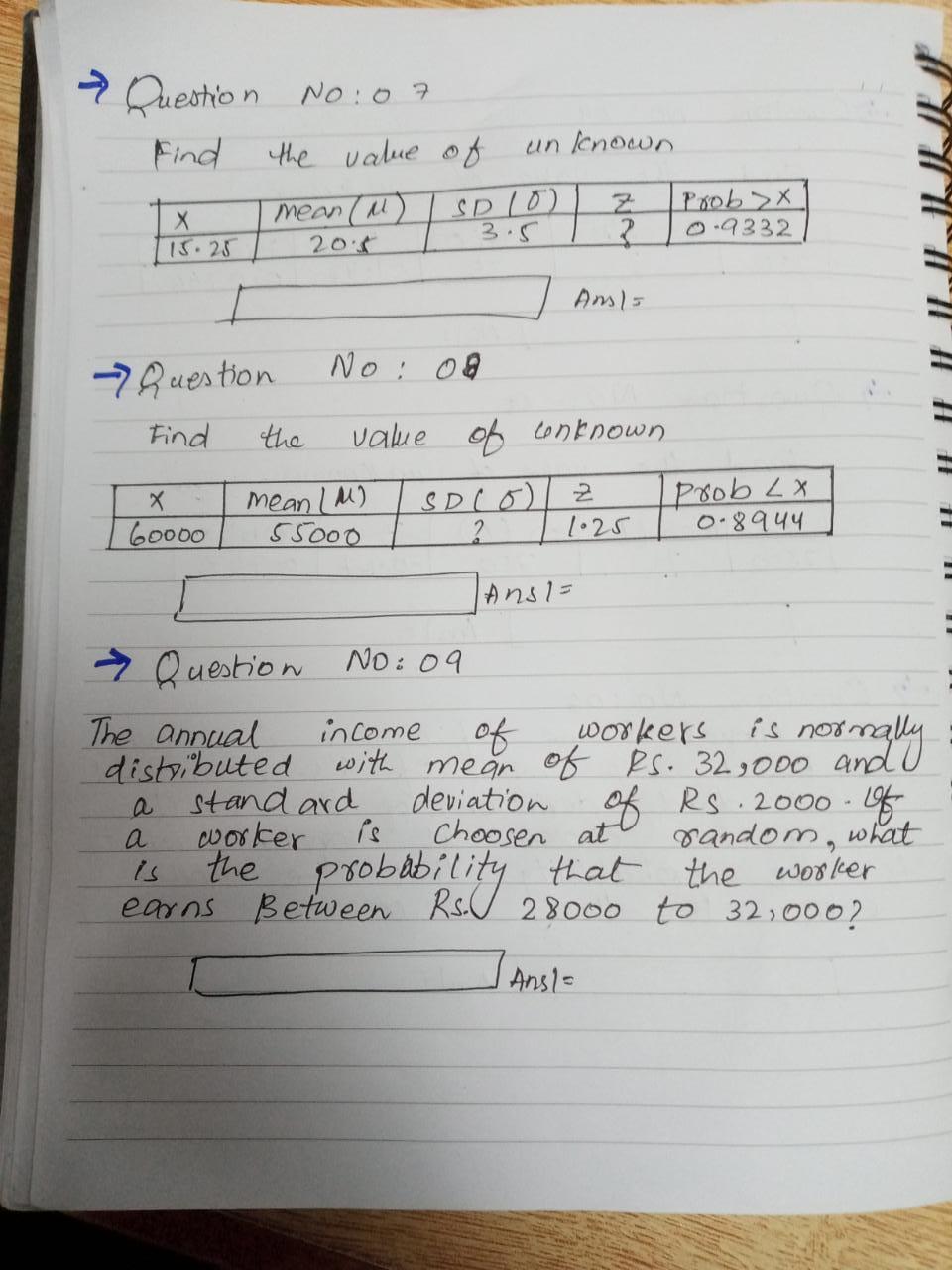 Solved Find the value of unknown → Question No: O Find the | Chegg.com