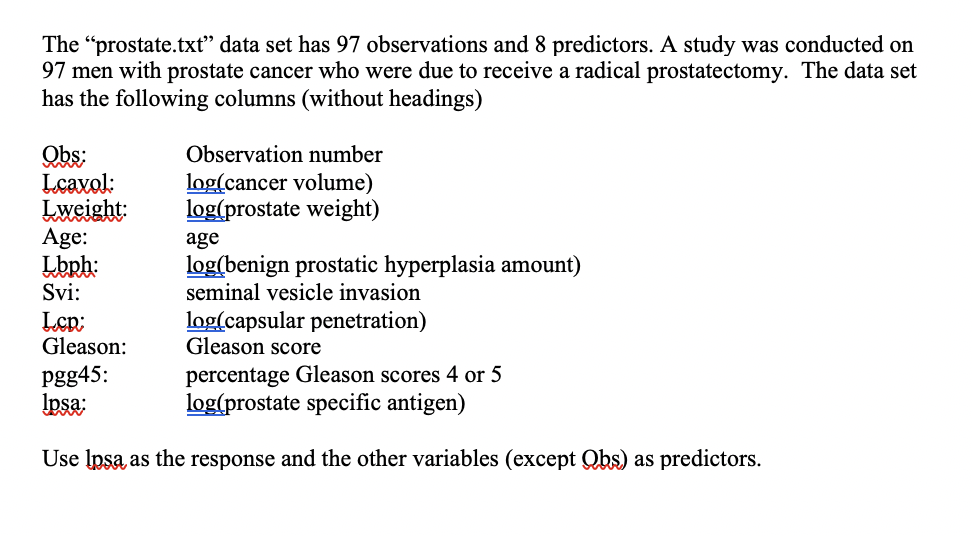 Solved Please give SAS code for finding multiple linear | Chegg.com