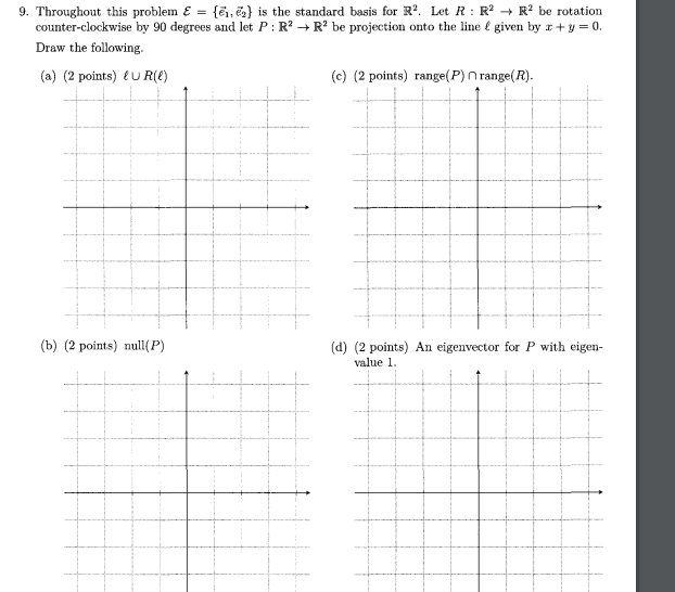 Solved -> 9. Throughout this problem & = {, ) is the | Chegg.com