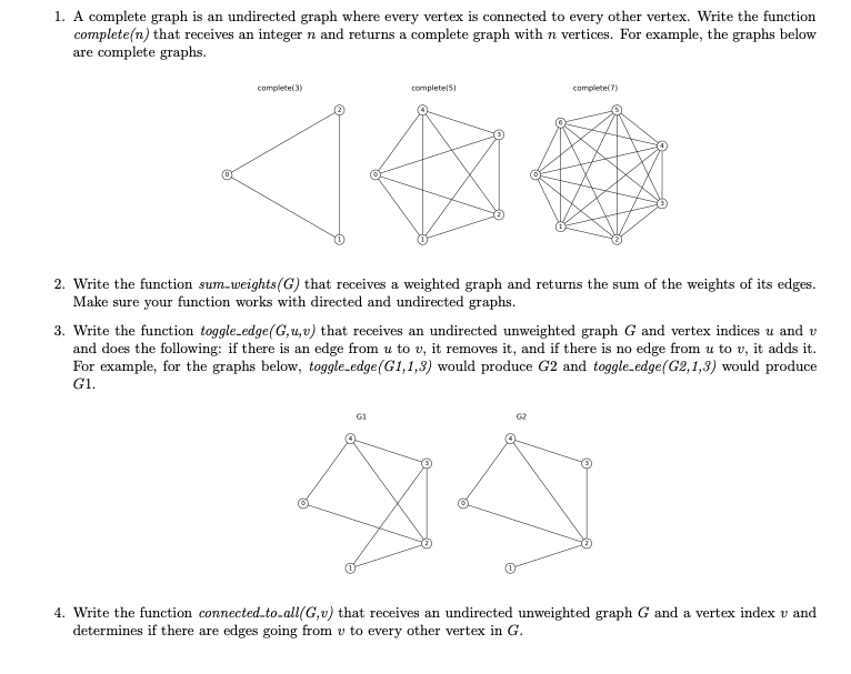Solved Using the library below for graphs in python. Help | Chegg.com