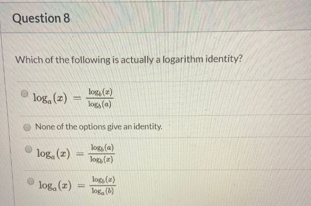 Solved Question 8 Which of the following is actually a | Chegg.com