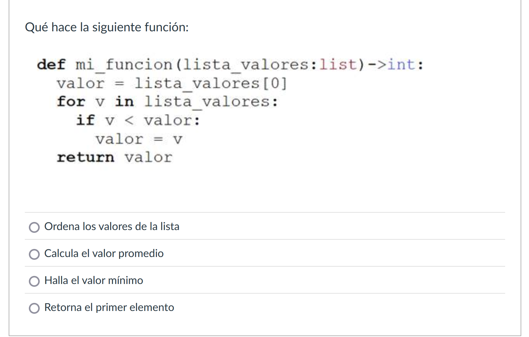 Qué ﻿hace la siguiente función:def | Chegg.com