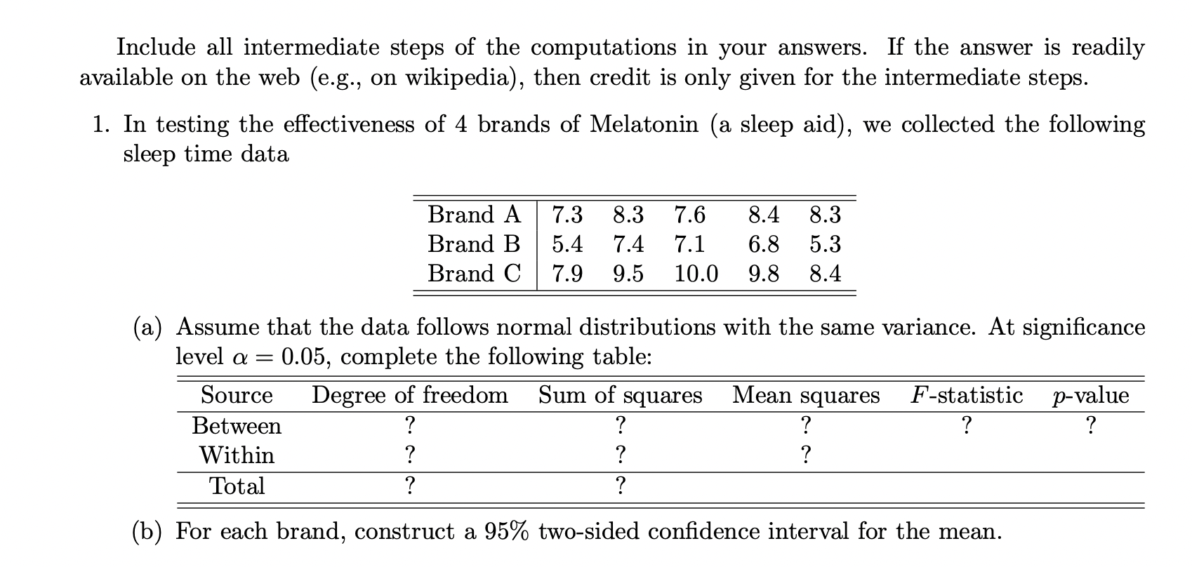 Solved Include all intermediate steps of the computations in | Chegg.com