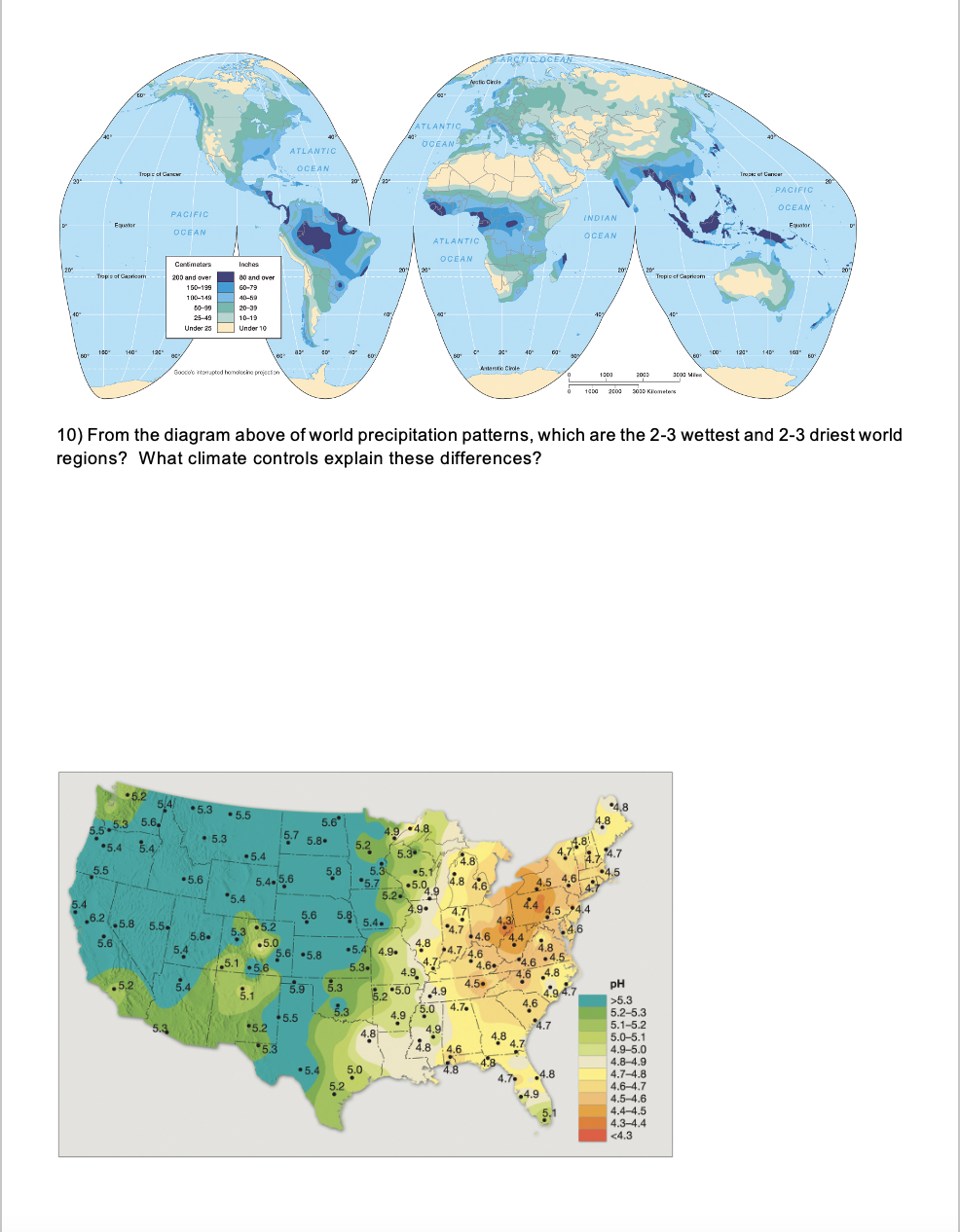 Solved Atmospheric Moisture Physical Geography Lab NAME | Chegg.com