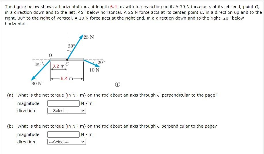 Solved The figure below shows a horizontal rod, of length | Chegg.com