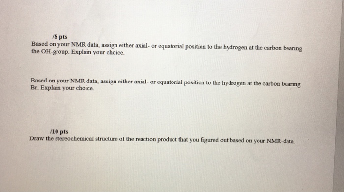 Solved 828-04122017 dibromocholesterol Tessa 4.6 4.7 4.3 ppm | Chegg.com