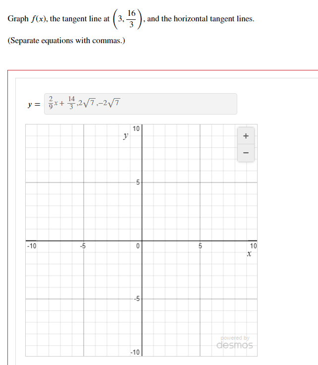 Solved Find the slope of the tangent line to f(x)=xx2+7 at | Chegg.com