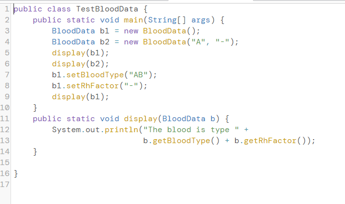 Solved public class Patient \{ private String id; private | Chegg.com