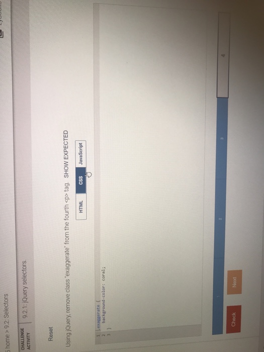 Solved Cc1.jQuery selectors ACTIVITY 921:jQuery selectors | Chegg.com