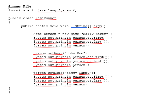 Solved A+ Computer Science STRING NAME Lab Goal : This lab | Chegg.com