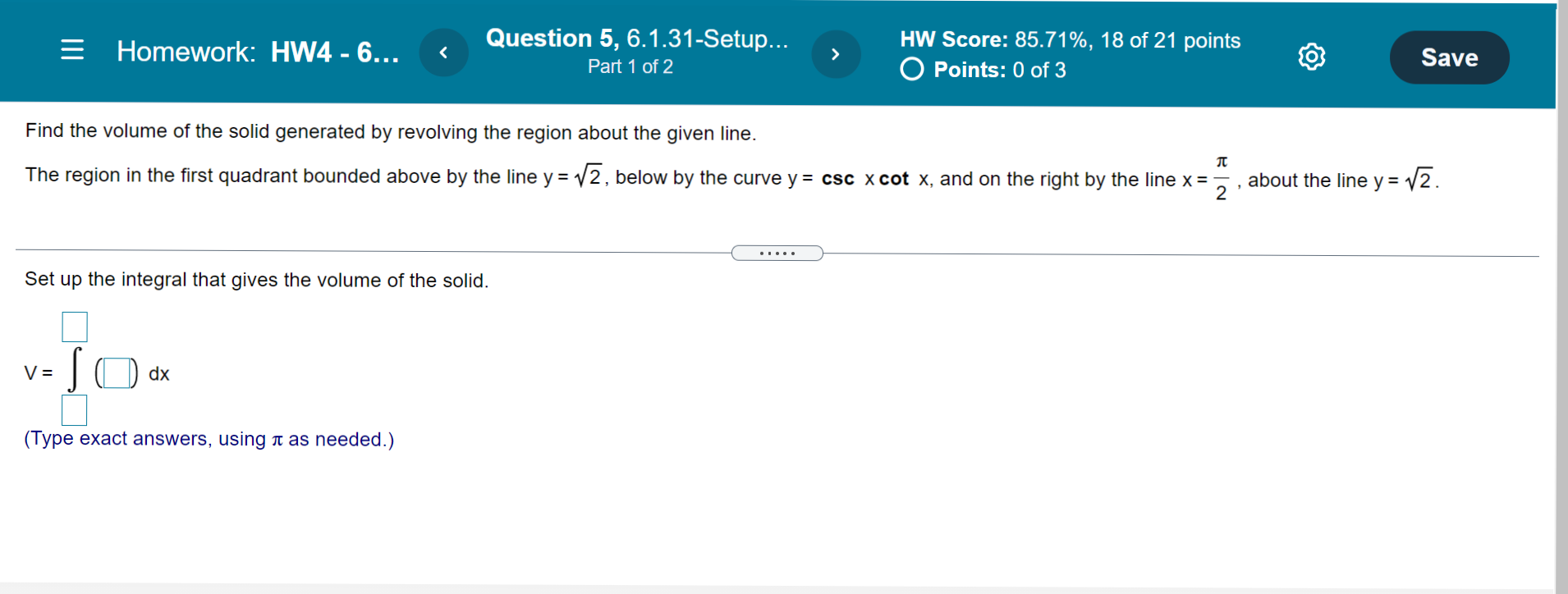 Solved TII Homework: HW5- 6.2 ... Question 4, 6.2.10 > HW | Chegg.com