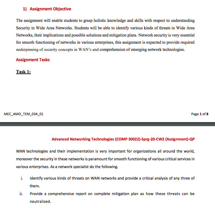 Solved 1 Assignment Objective The Assignment Will Enable