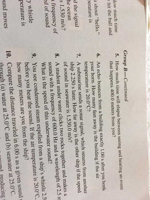 Solved Please work out problem 6 if you would please show | Chegg.com
