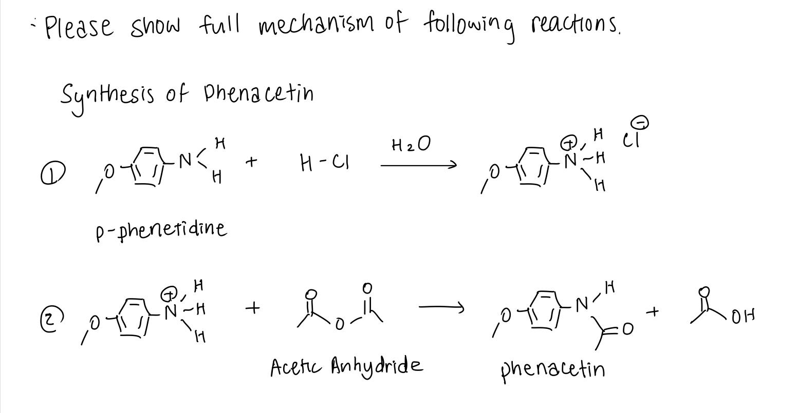 Solved .. Please show full mechanism of following reactions, | Chegg.com