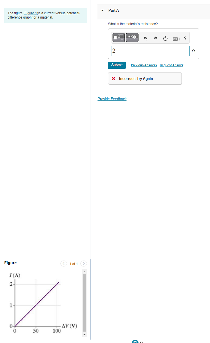 Solved Part A The figure (Figure 1is a | Chegg.com