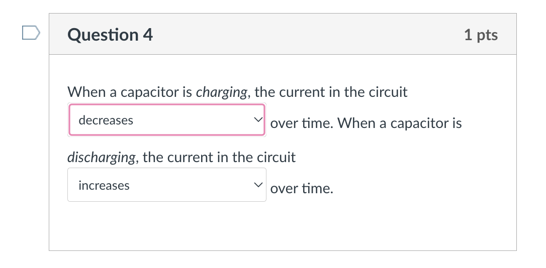 Solved Decrease, remains constant, and increase are the | Chegg.com