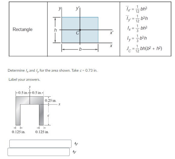 Solved Rectangle h Tražbh ly a bh 1x = į bhu ly bh Js = | Chegg.com