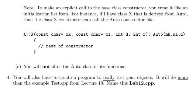 Solved Procedure Please refer to the Animal.hpp and | Chegg.com