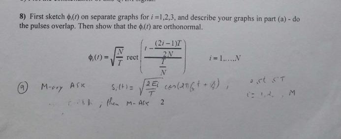 Solved 8) First sketch (7) on separate graphs for i=1,2,3, | Chegg.com