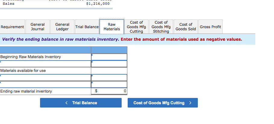 Solved Raw materials inventory Work in process | Chegg.com