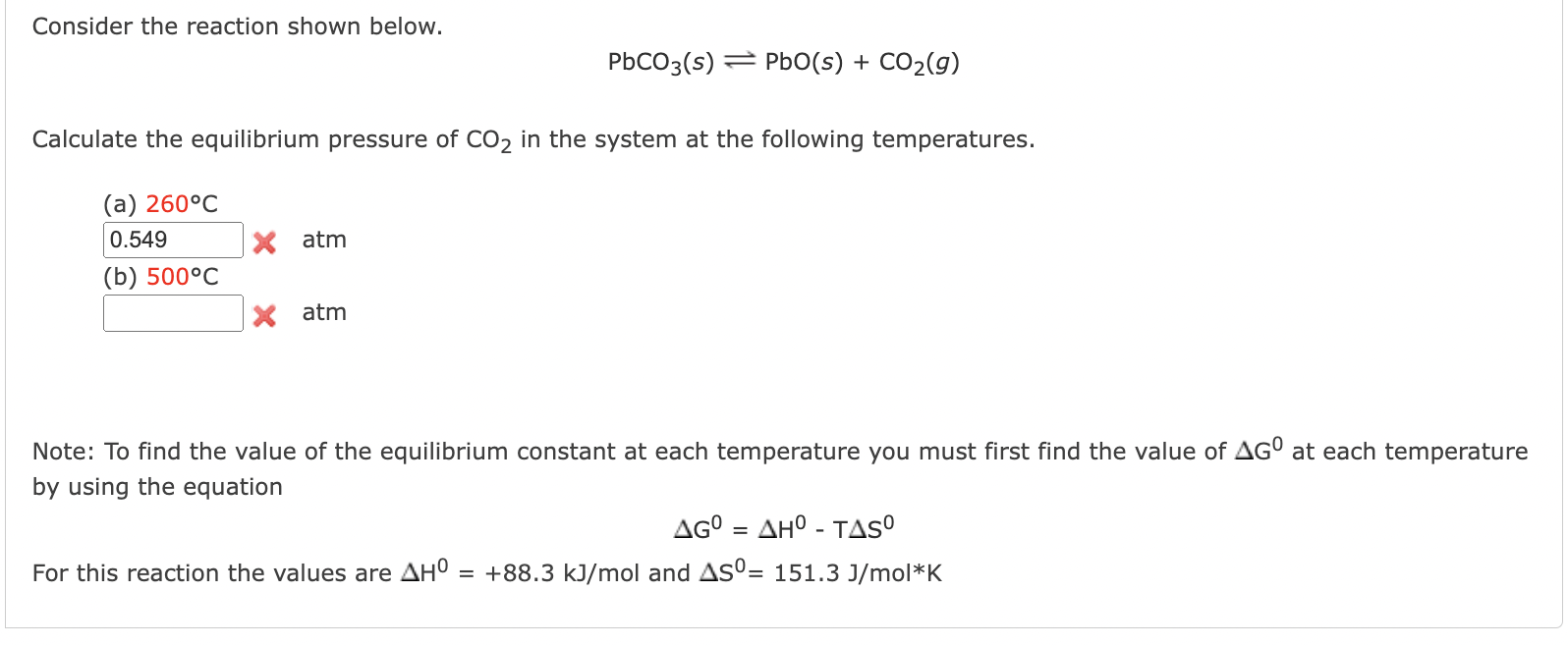 Solved Consider the reaction shown below. | Chegg.com