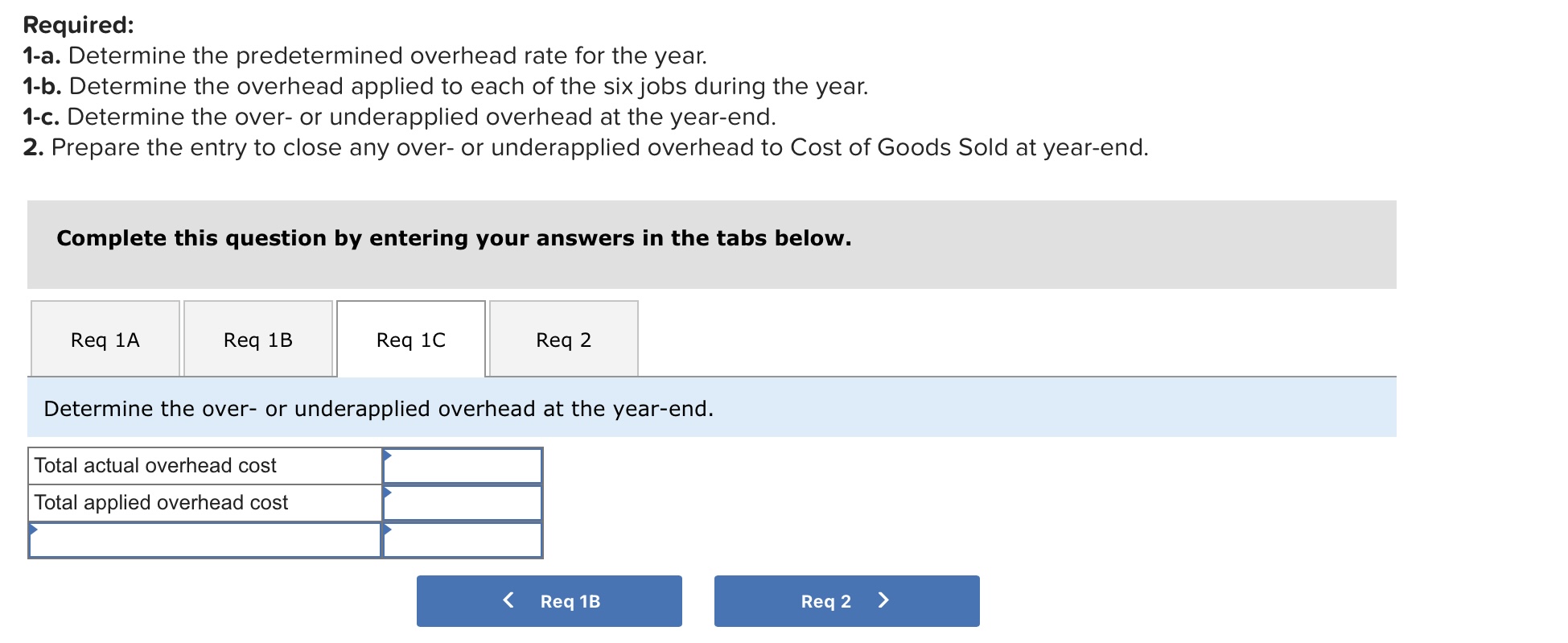 Solved Required: 1-a. Determine the predetermined overhead | Chegg.com